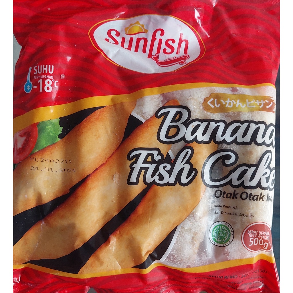 Jual SUNFISH OTAK-OTAK SINGAPUR, BANANA FISH CAKE 500gr | Shopee Indonesia