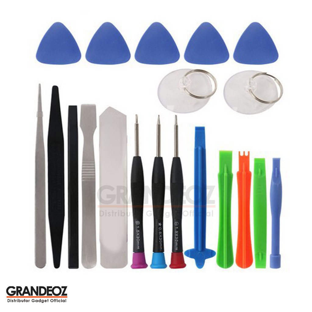 Jual Set Reparasi Obeng 21in1 Peralatan Repair Tools 21 in 1 Smartphone ...