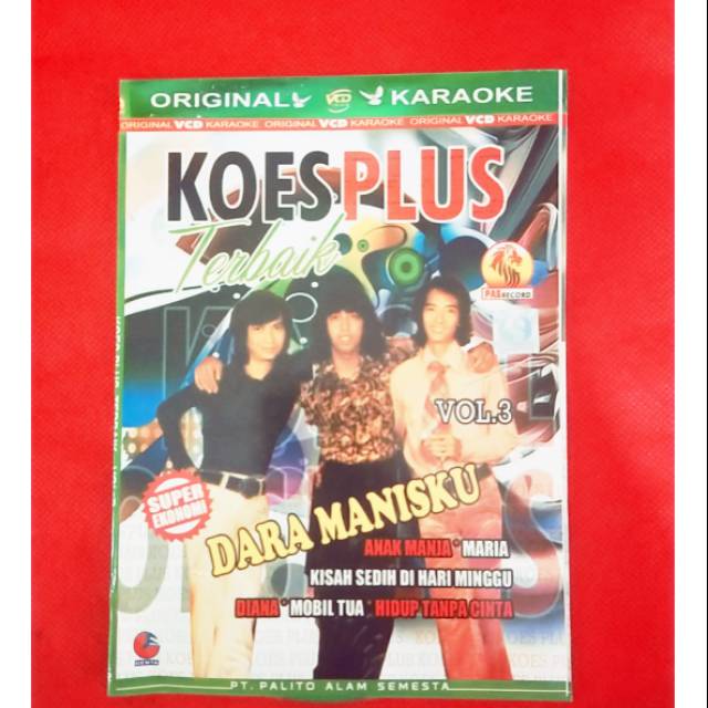 Jual KASET VCD VIDEO ASLI ORIGINAL LAGU KOES PLUS BISA KARAOKE | Shopee Indonesia