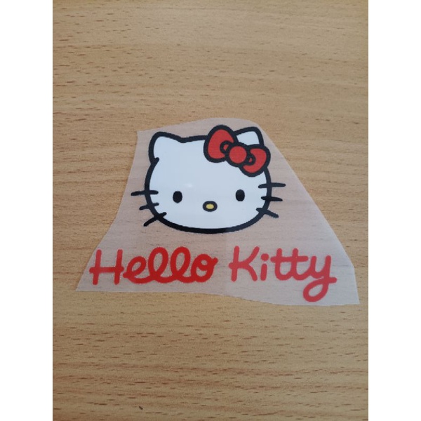 Jual Sticker sablon gosok / strika print DTF karakter kualitas premium ...