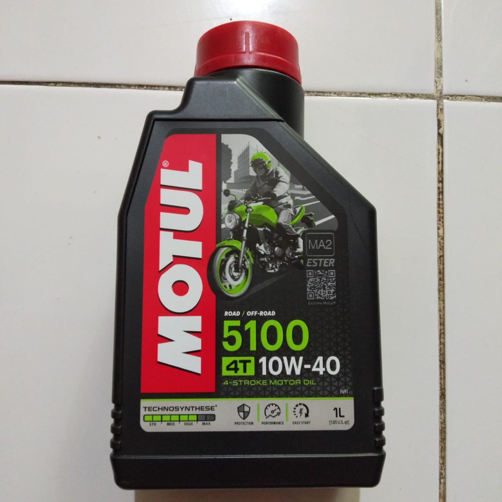 Jual Oli Motul 5100 4T 10W40 Ester Technosynthese 1L | Shopee Indonesia