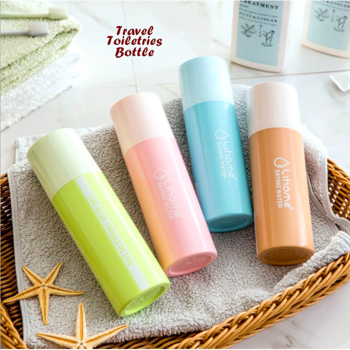 Jual Travel Toiletris Bottle (Botol untuk tempat sikat gigi, odol ...