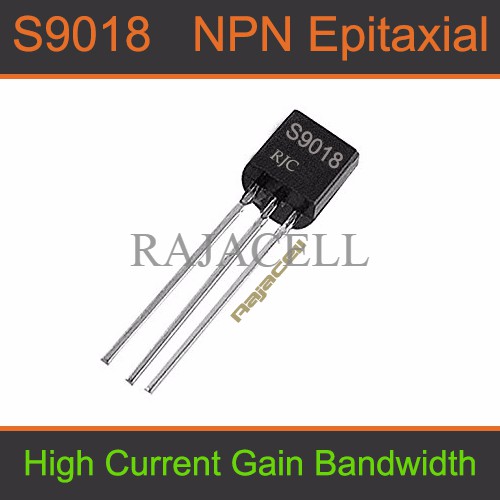 Jual Transistor S9018 9018 NPN Frekuensi Tinggi IF AM/FM Amplifier | Shopee Indonesia