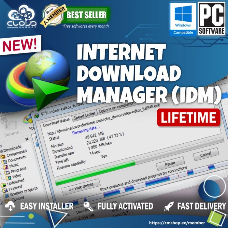 Jual IDM Internet Download Manager Tanpa Trial Full Version AKTIF ...