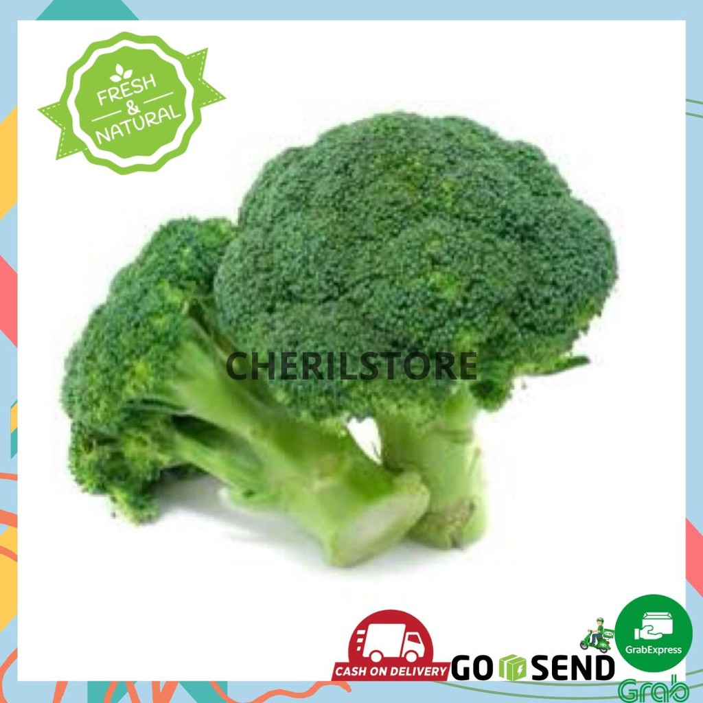 Jual BROKOLI HIJAU 500GR/ BROCCOLI SAYURAN SEGAR BISA [ GOSEND ...