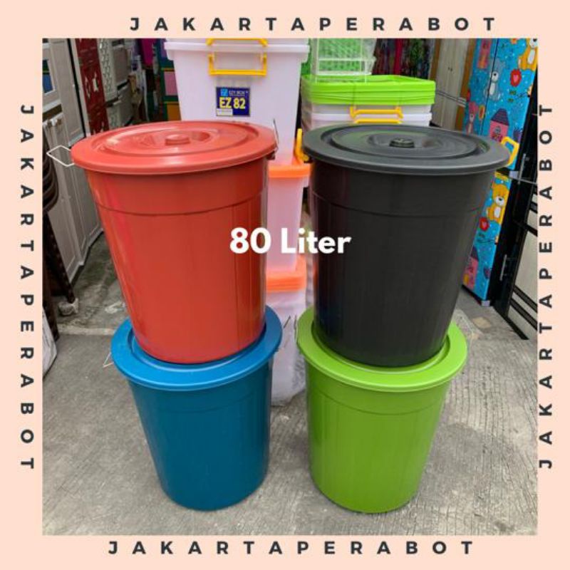 Jual EMBER PLASTIK 80 LITER / EMBER PLASTIK BESAR / EMBER 80 LITER ...