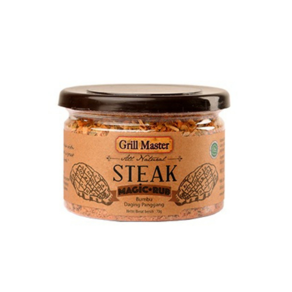 Jual JAY'S GRILLMASTER MAGIC RUB STEAK 70GR - HJP124 | Shopee Indonesia
