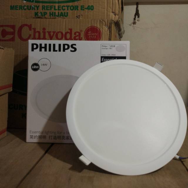 Jual Philips Downlight Led Panel Lampu Plafon Eridani 14 Watt | Shopee ...