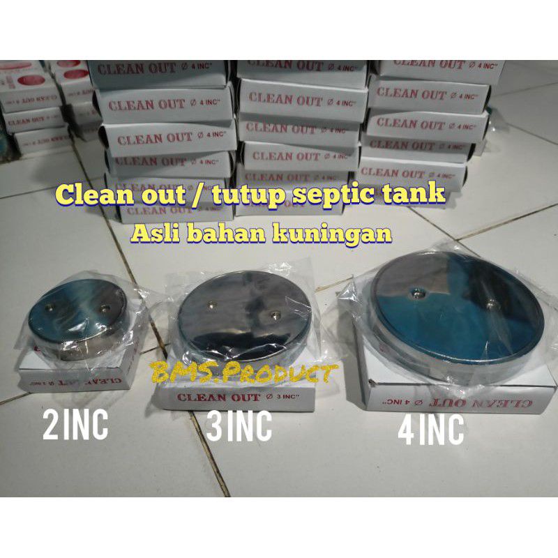 Jual Tutup septic tank 3" BRACHIO 3 inch ORI / Clean Out 3inch ...