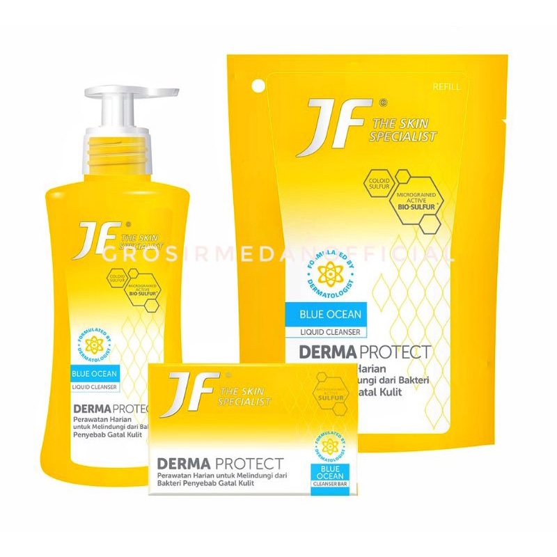 Jual JF DERMA PROTECT BLUE OCEAN - JF SULFUR | Shopee Indonesia