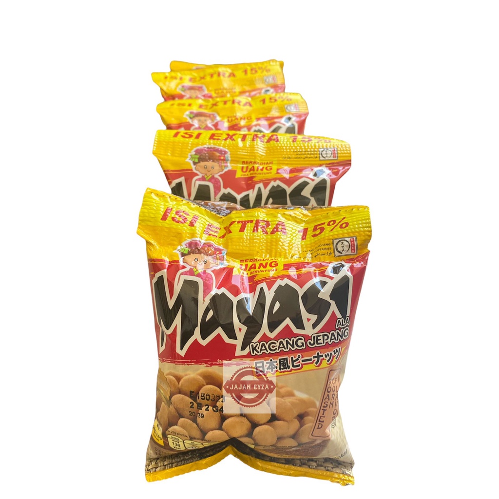 Jual MAYASI KACANG JEPANG RENTENGAN / MAYASI BAWANG / MAYASI PEDAS ...