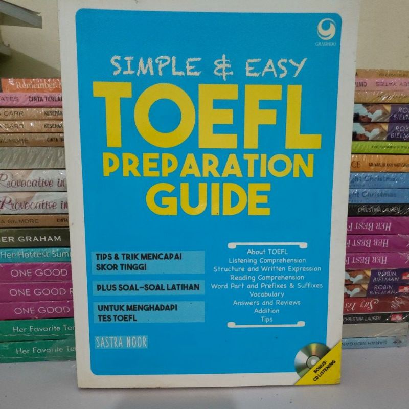 Jual Buku Murah Original - Buku Simple & Easy Toefl Preparation Guide ...