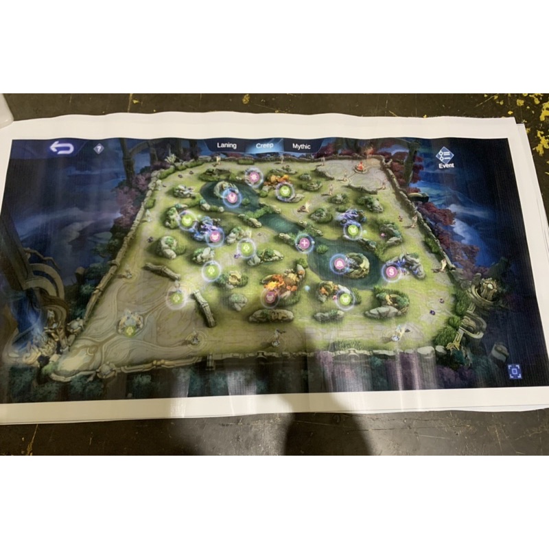 Jual CETAK POSTER SPANDUK MAP PETA MOBILE LEGENDS/ML MAP PETA LAND OF ...