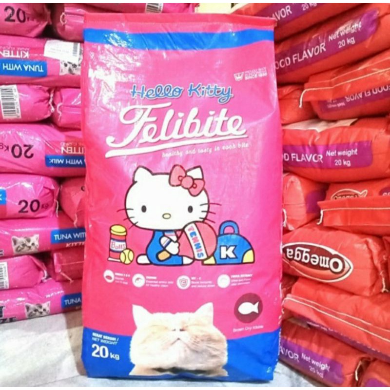 Jual Felibite ikan 20kg makanan Kucing kemasan baru dry food | Shopee ...
