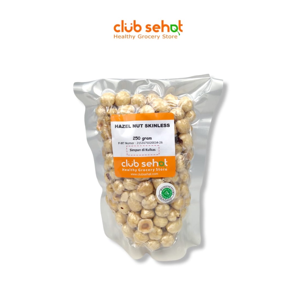 Jual Club Sehat - Hazelnut Skinless Raw 250gr | Shopee Indonesia