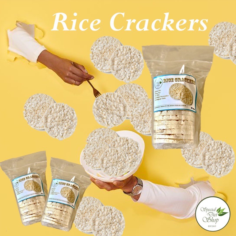 Jual RICE CRACKER GLUTEN FREE/EGG FREE/MSG FREE| SNACK AUTISME | Shopee ...