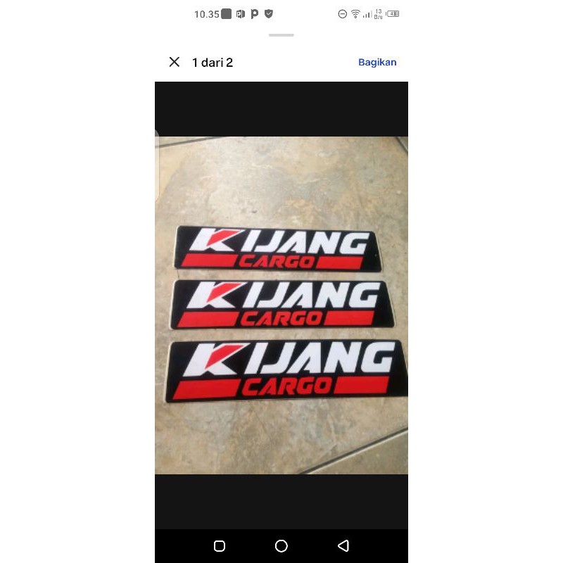 Jual sticker kijang pick up kf40 kf50 kijang super kijang grand ...