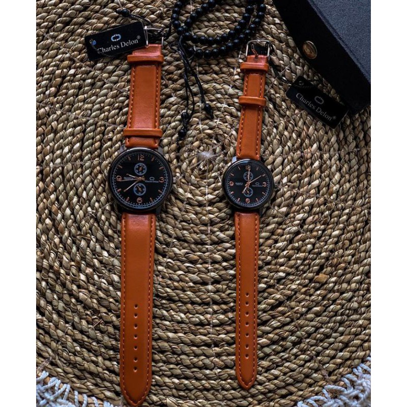 Jual jam couple Charles delon | Shopee Indonesia