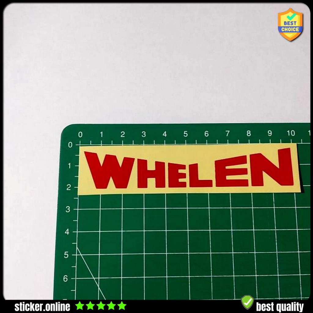 Jual Cutting Sticker Stiker Whelen | Shopee Indonesia