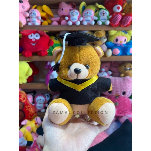 Jual Bear Wisuda 13cm Bear Mini Toga | Shopee Indonesia