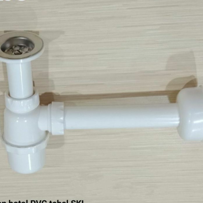 Jual SIFON BOTOL WASTAFEL PVC MURAH/SARINGAN PEMBUANGAN WASTAFEL ...