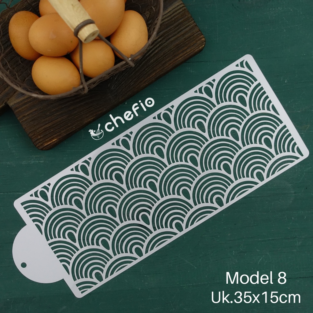 Jual Cake Stencils Lace Pattern Motif Batik Stensil Cake Dekorasi Kue ...