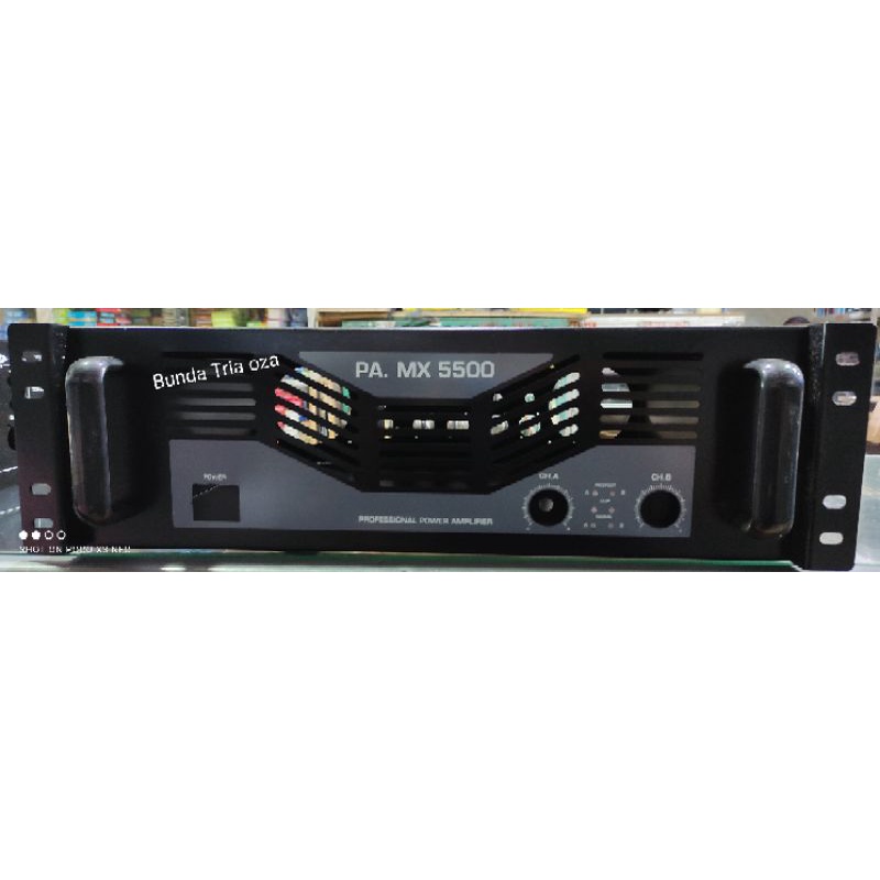 Jual BOX Power Amplifier Rakitan model Seri PA MX 5500 | Shopee Indonesia