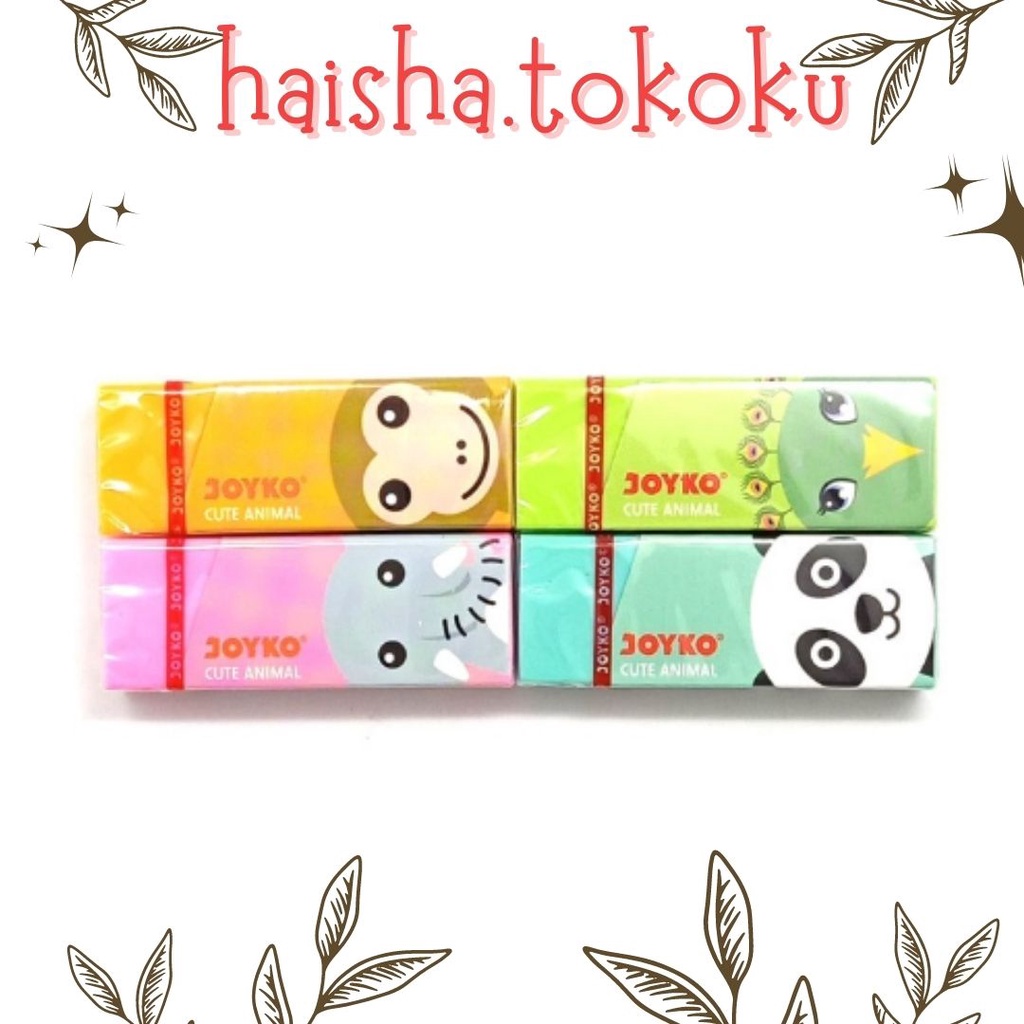 Jual HAISHA.TOKOKU || Eraser / penghapus JOYKO animals hewan | Shopee Indonesia
