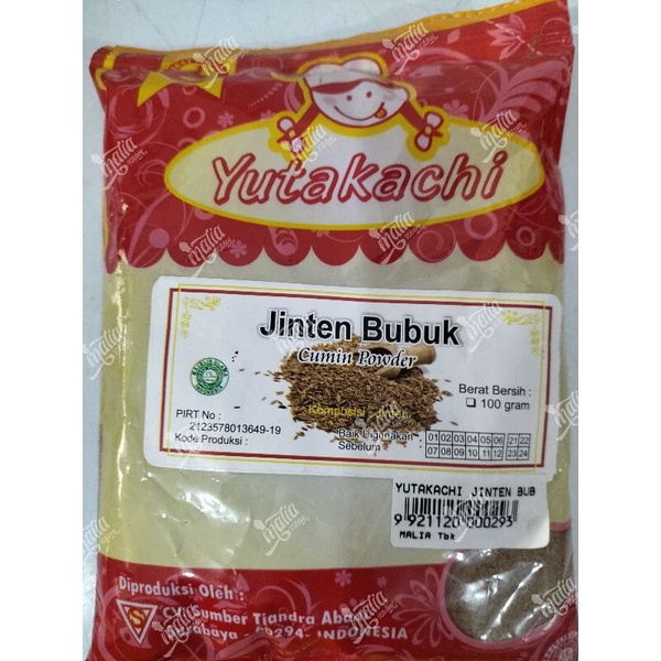 Jual JINTEN BUBUK 100GR KEMASAN ORI YUTAKACHI | Shopee Indonesia