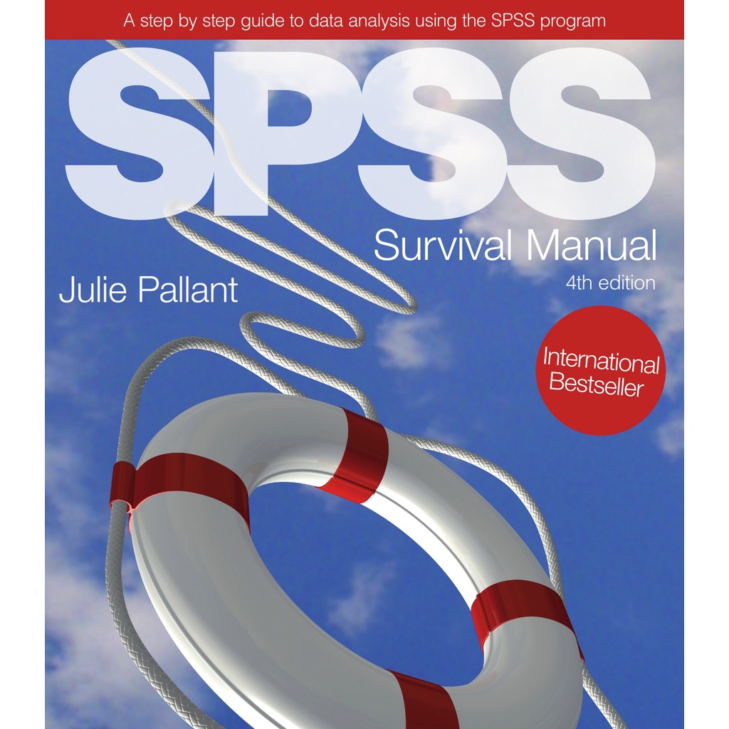 Jual Spss Survival Manual A Step By Step Guide To Data Analysis Using Spss 4th Edition By Julie