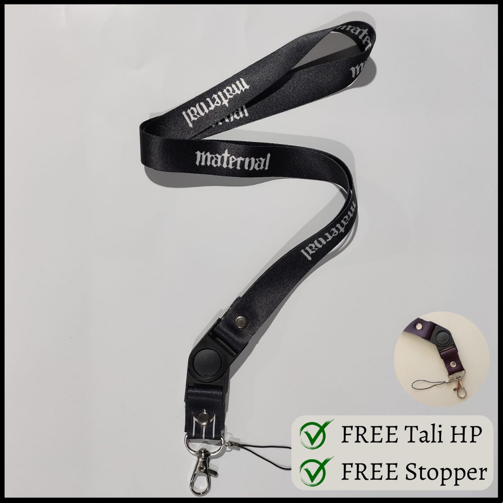 Jual [Maternal] Tali Lanyard Custom / Lanyard Karyawan / Tali Custom ...