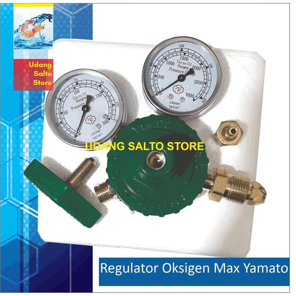 Jual Regulator Las Oksigen yamato Tabung Gas Oxygen Welding | Shopee Indonesia