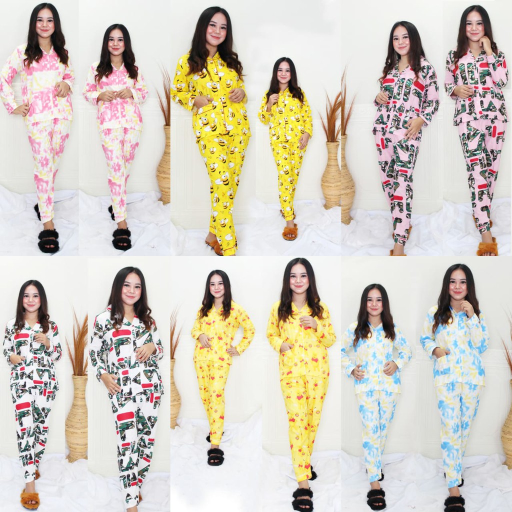 Jual OKHI - PP1 Piyama Pajamas PP Karakter | Shopee Indonesia