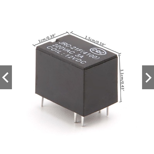 Jual Relay 6-pin Pcb Mount 12v | Shopee Indonesia