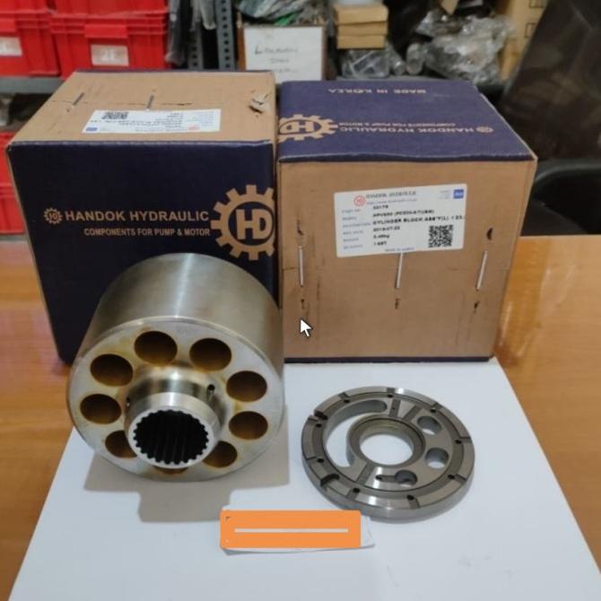 Jual Block Valve Plate Pompa Pc 200-7 Main Pump Komatsu Pc200-7 Handok ...