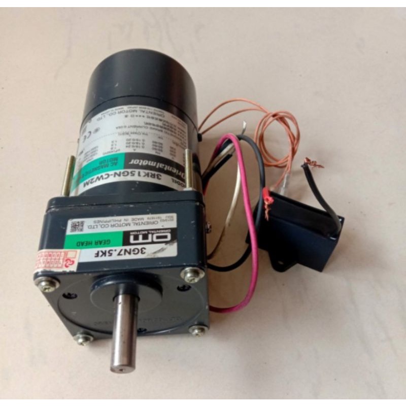 Jual AC Motor Gearbox Magnetic Brake 220V 15W Ratio 1:7.5 | Shopee Indonesia