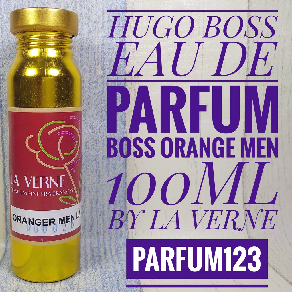 Jual HUGO BOS EAU DE PARFUME BOSS ORANGE MEN - ORANGER MEN 100ml BY LA ...