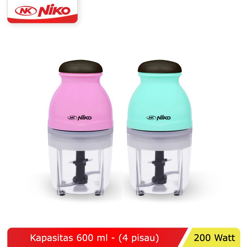 Jual Niko Mini Food Chopper | Penggiling Mini Niko NK 718 l GARANSI ...