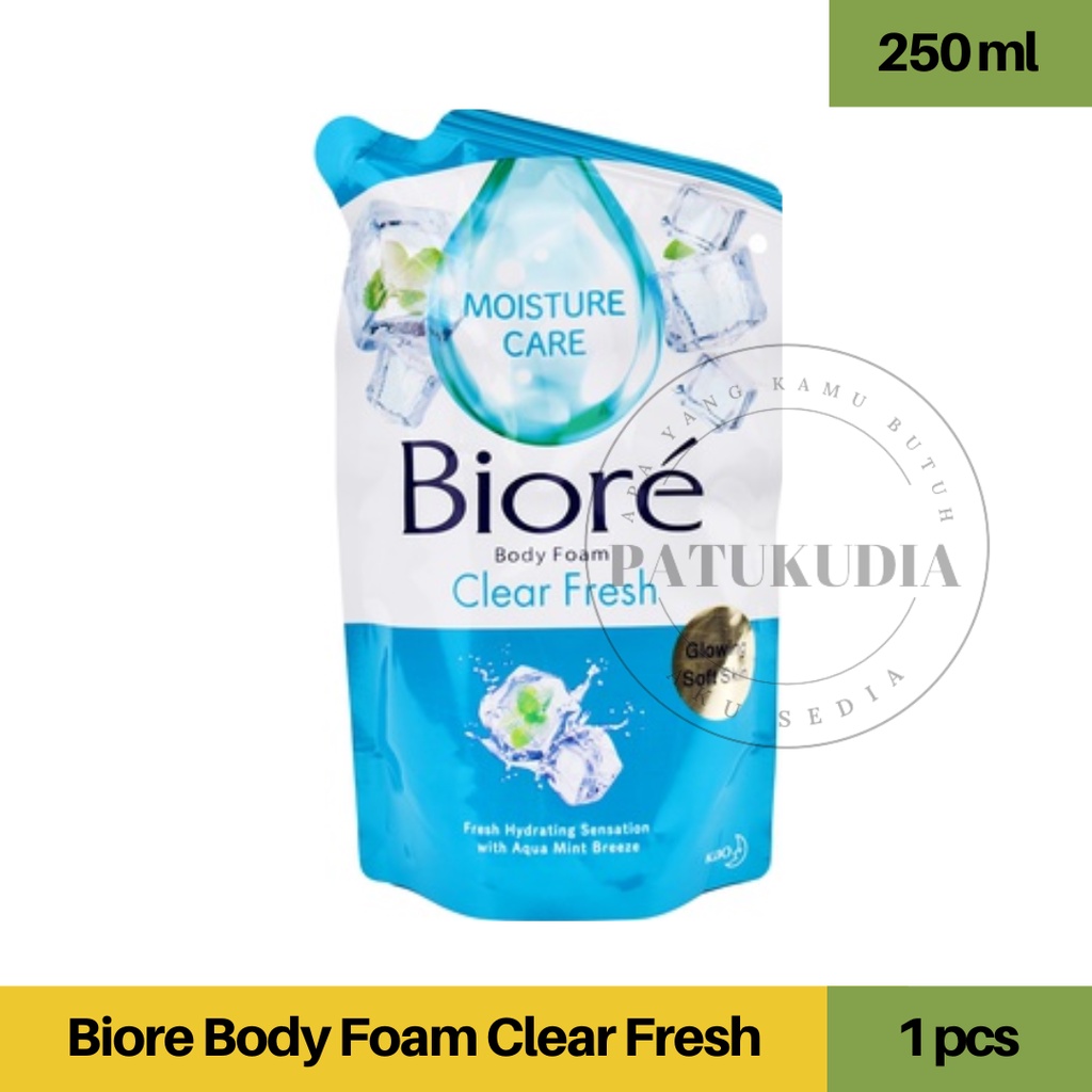Jual Biore Body Foam (Sabun Mandi Cair) Moisture Care Refill 250 ml | Shopee Indonesia