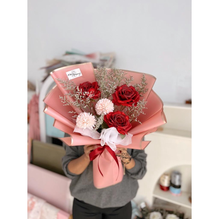 Jual JULIETTE BOUQUET - BUKET BUNGA BUKET WISUDA BUKET ARTIFICIAL ...