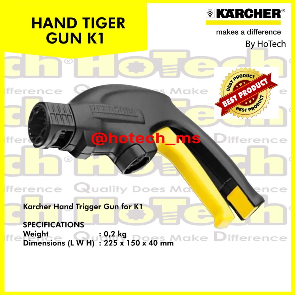 Jual Karcher Trigger Gun K 1 For High Pressure Washer | Vacuum Cleaner ...