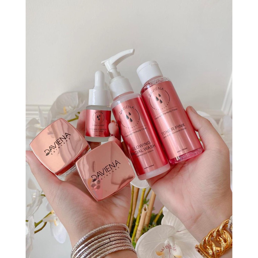 Jual DAVIENA SKINCARE GLOWING SERIES | DAVIENASKINCARE GLOWING ...