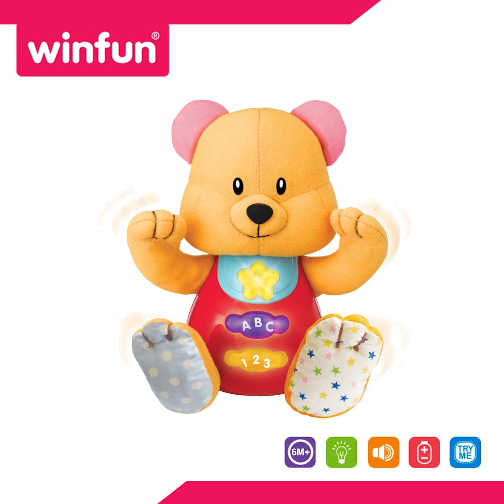 Jual Winfun Smart Jungle Bear | W000617 Mainan Edukasi Anak Bayi ...