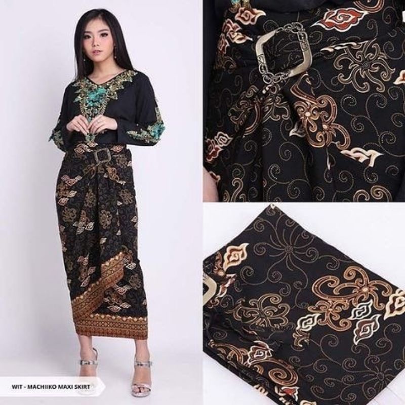 Jual premium rok lilit batik motif mega mendung//rok ikat//kain lilit ...