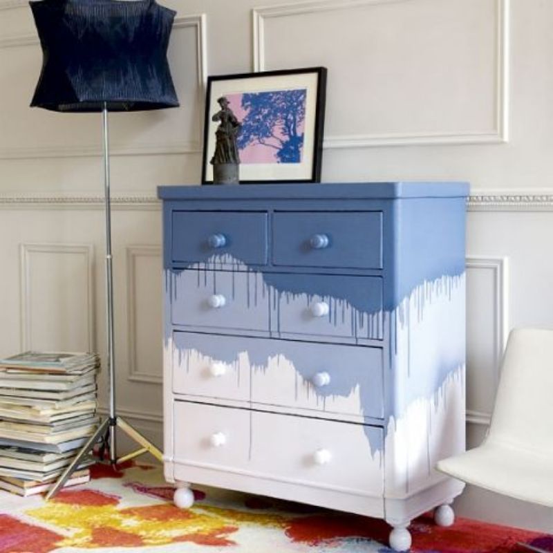 Jual Drawer Model Terbaru Desain Modern Furniture Vintage Cat Duco ...