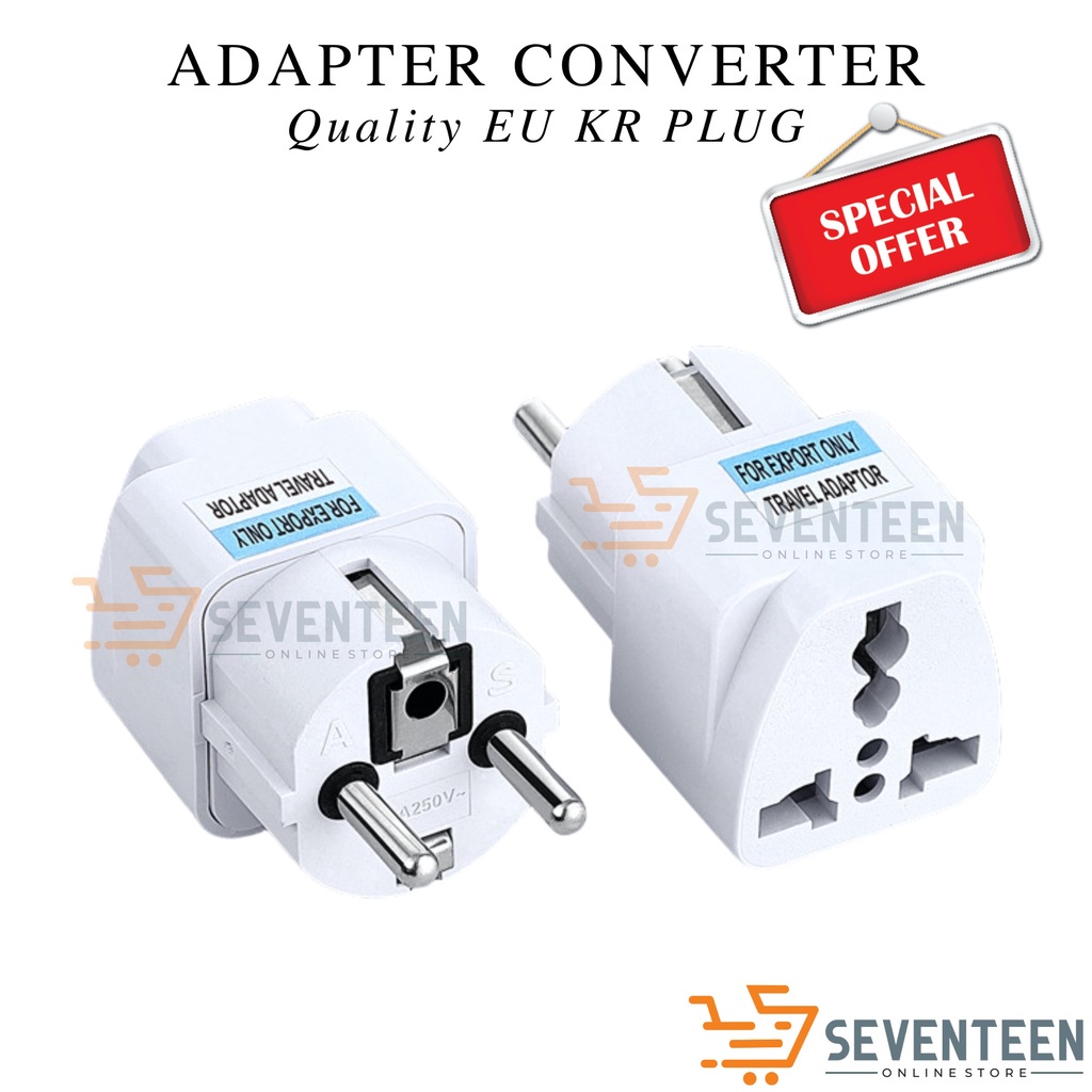 Jual TRAVEL ADAPTOR STEKER COLOKAN KAKI 3 / STEKER OVER ADAPTER KAKI 3 UNIVERSAL COLOKAN LISTRIK ...