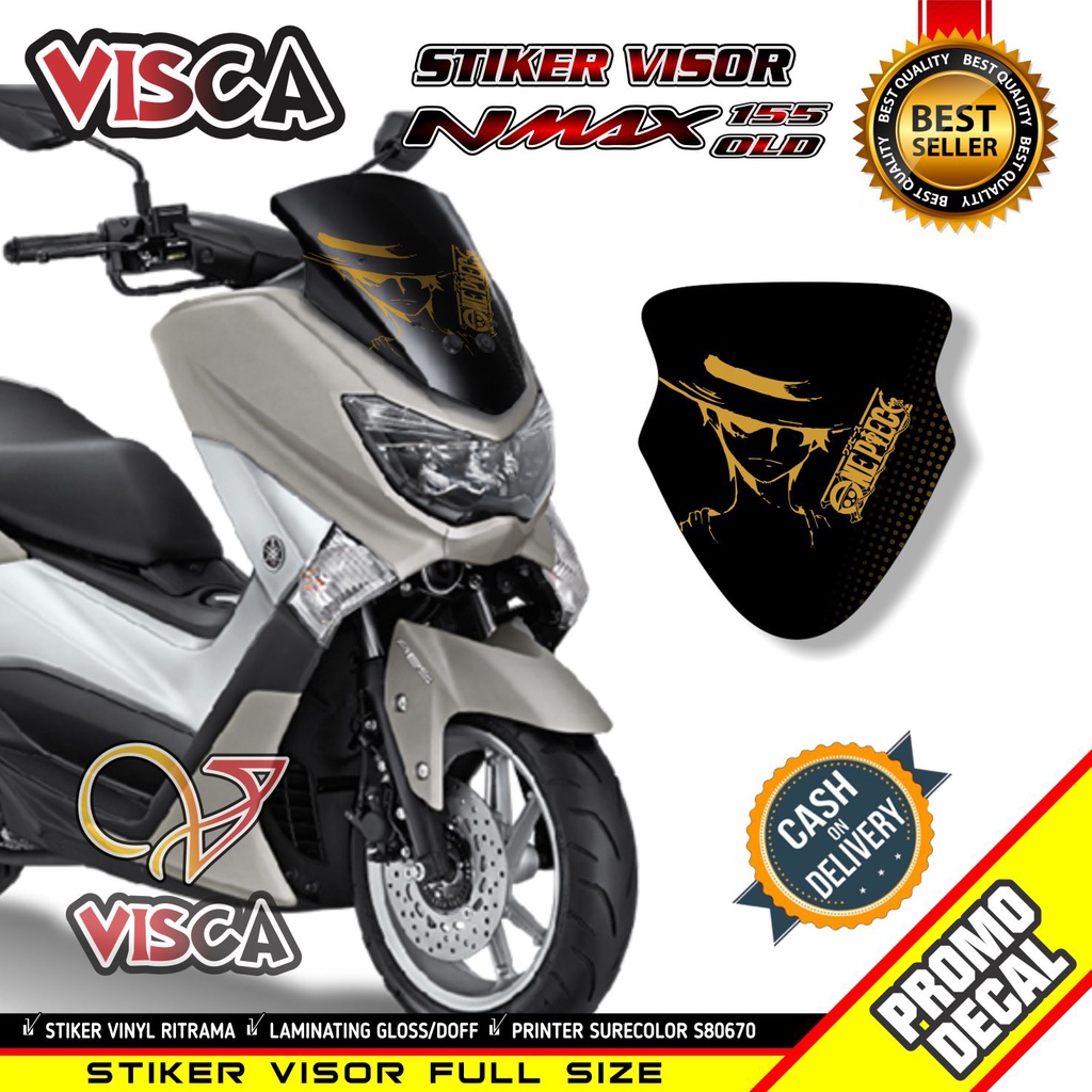 Jual Stiker Visor Nmax Old Stiker Motor Nmax Stiker Visor Nmax One ...