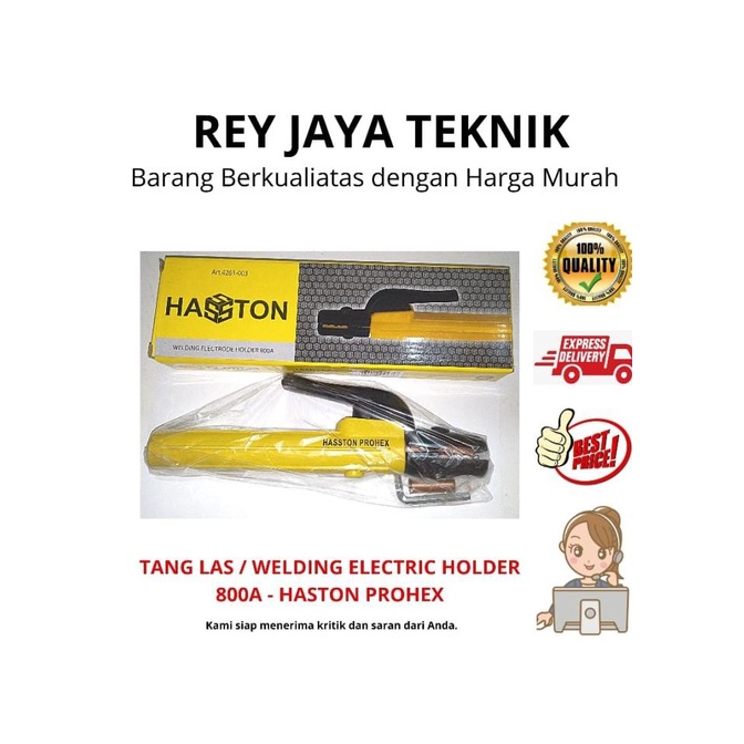 Jual Tang Las 800A Haston Prohex / Welding Electrode Holder (4261-003 ...