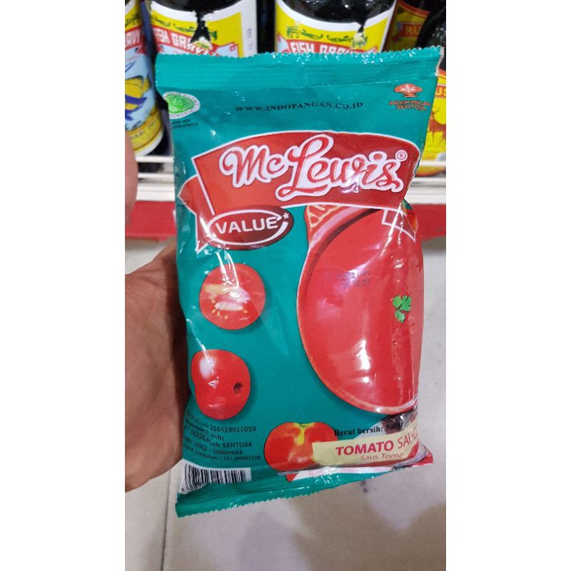 Jual MC LEWIS Tomato Sauce - Saus Tomat 500gr | Shopee Indonesia