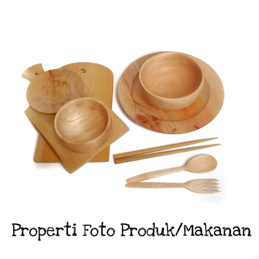 Jual Properti Foto Produk / Makanan / Wooden Property Photo Set ...